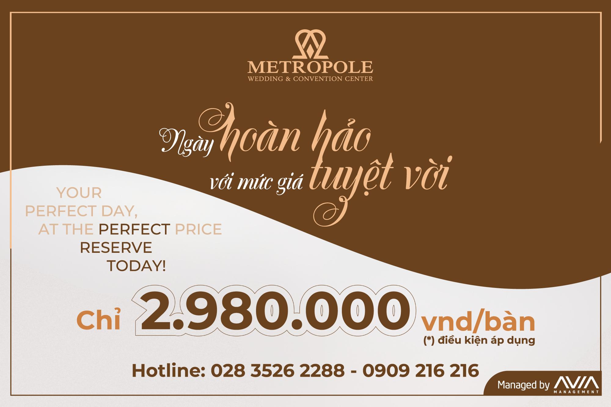 Trung tâm Hội nghị & Tiệc cưới Metropole